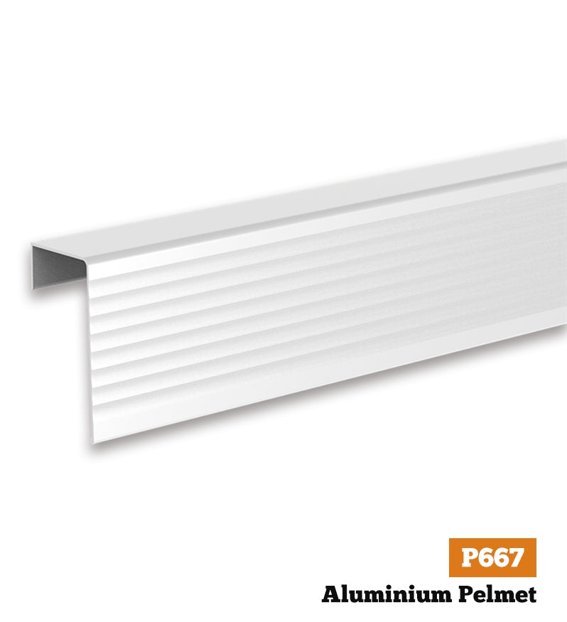 Pelmets P677 - Aluminium Pelmet – The Doorshed