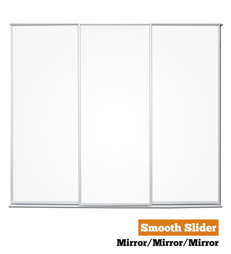 Smooth Slider - Triple - Mirror-Mirror-Mirror – The Doorshed